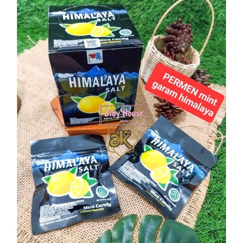 Candy HIMALAYA Salt Candy Himalayan Salt mint Candy/ 1 box contains 12 ...