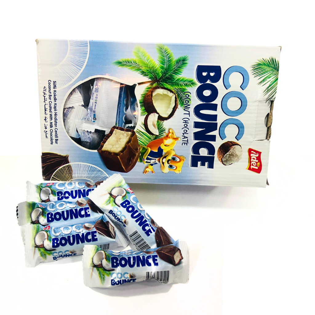 Coco Bounce Coconut Chocolate 1kg | Adel Bounce Chocolate | Chocolate filled with Coconut ...