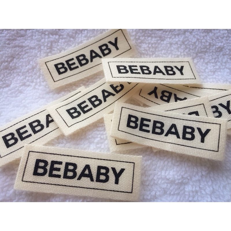KATUN (15 meters) fine cotton label custom clothing label cotton label ...