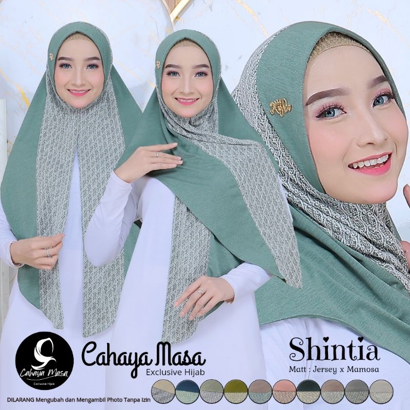 Syakeel - Malay Shintia Triangle Instant Hijab made from Premium ...