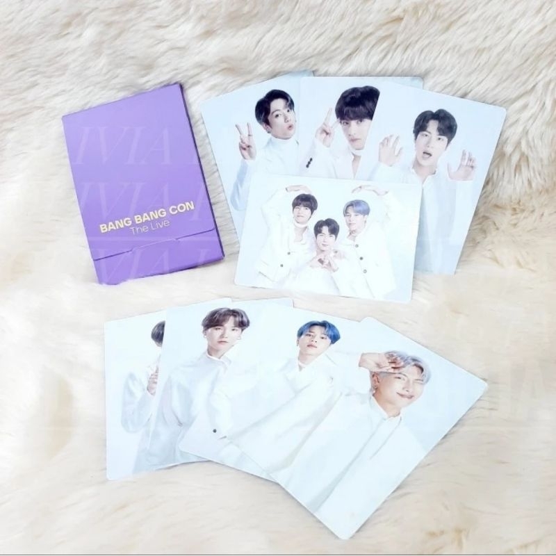 UNGU BTS Bang Bang Con Live BTS 7 Purple Photocard BTS BBC BTS 7 Purple ...