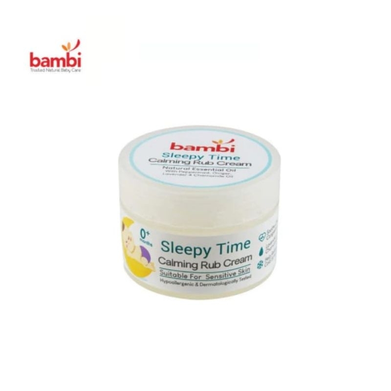 Bambi Baby Sleepy Time Calming Rub Cream 40g | Shopee Singapore