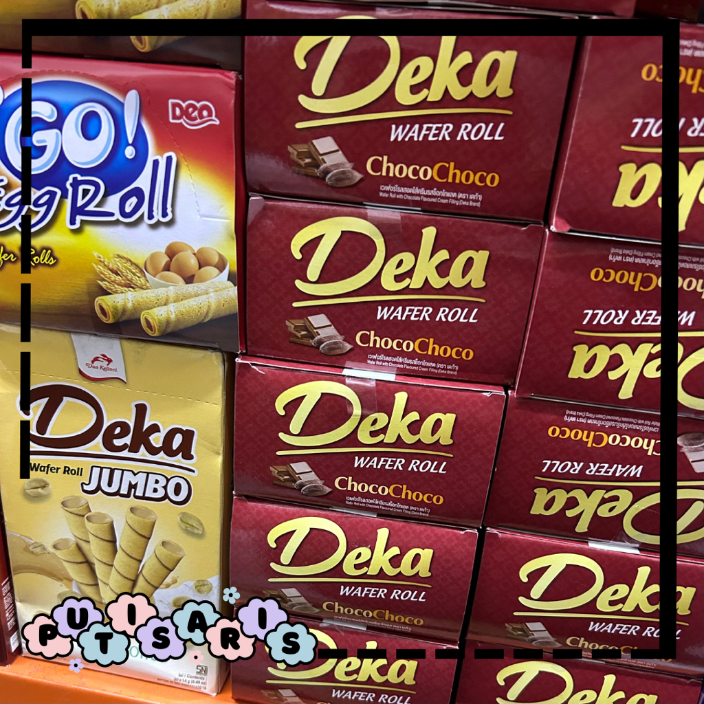 Deka Wafer Rolls Choco Choco 24X7gr (1 BOX) | Shopee Singapore