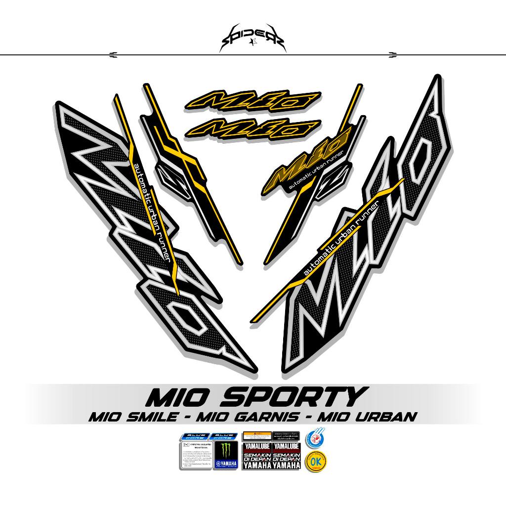 Striping Mio Sporty Motif 6/Mio Smile/Mio Urban/Mio Garnis/Decal ...