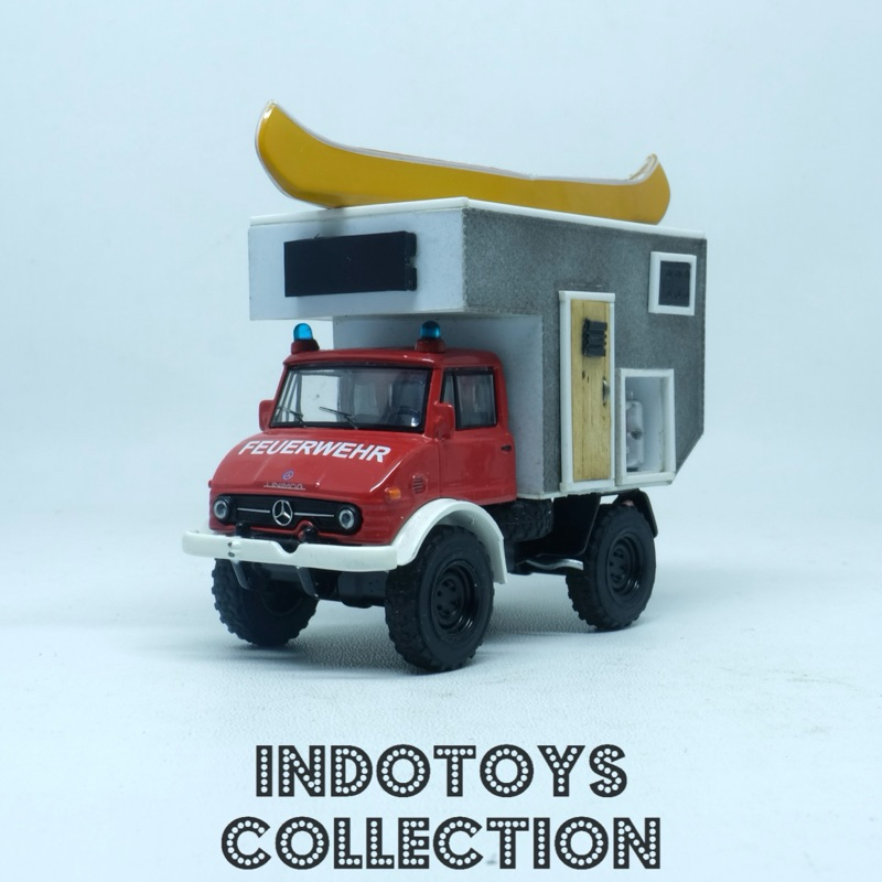 Schuco Custom ~ Mercedes Benz Unimog Diecast 1/43 | Shopee Singapore