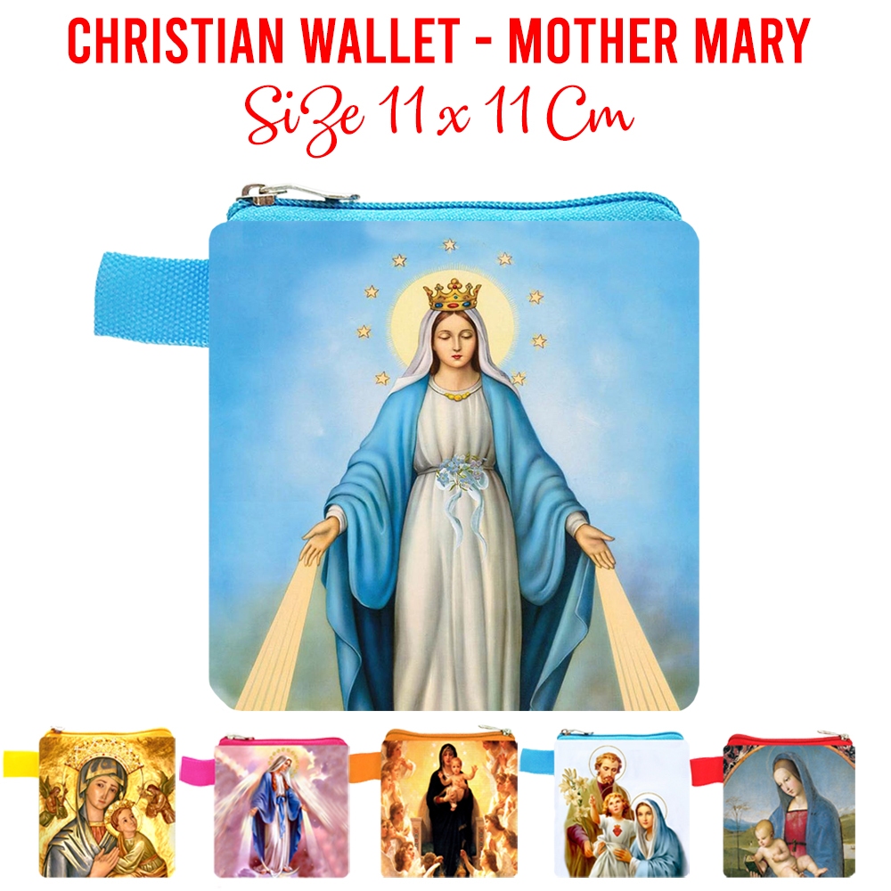 Mini Wallet Series Mother Mary Mother Mary Virgin Mary Souvenir ...