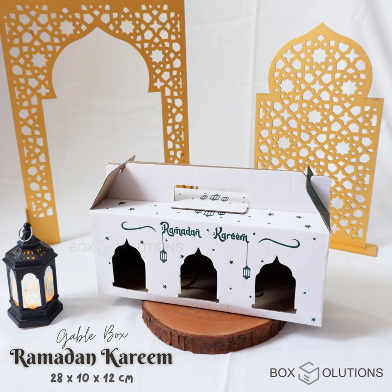 Gable box ramadan kareem/box hampers lebaran/box toples idul fitri ...