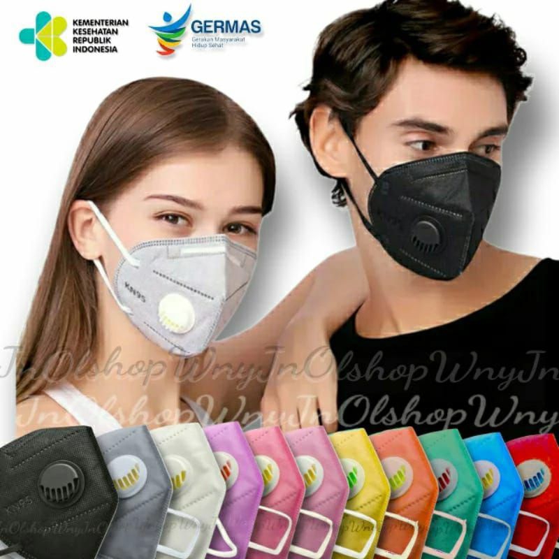 KN95 Mask Filter Respirator MixColor contains 10 pcs | Shopee Singapore