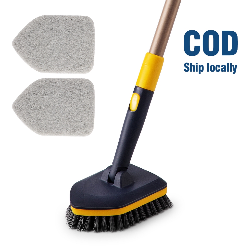 Bathroom cleaner, bathroom floor cleaner, long handle bathroom brush ...