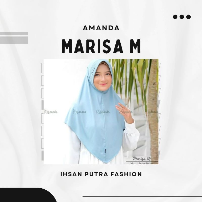 || Amanda Marisa M Instant Hijab || Hijab | Shopee Singapore