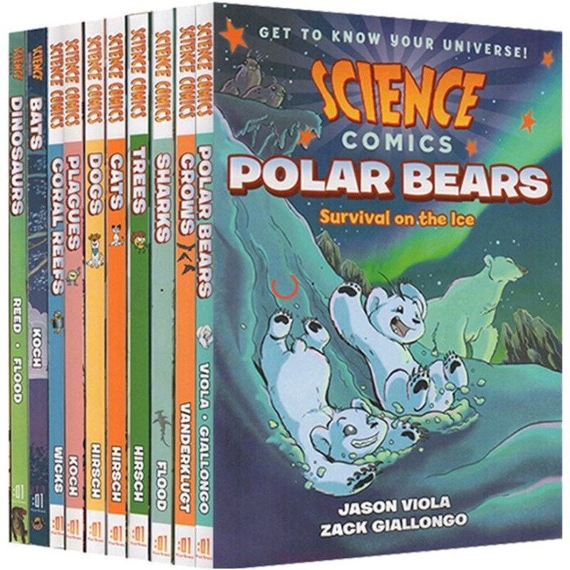 Science book, imported children's educational scientific comic book ...