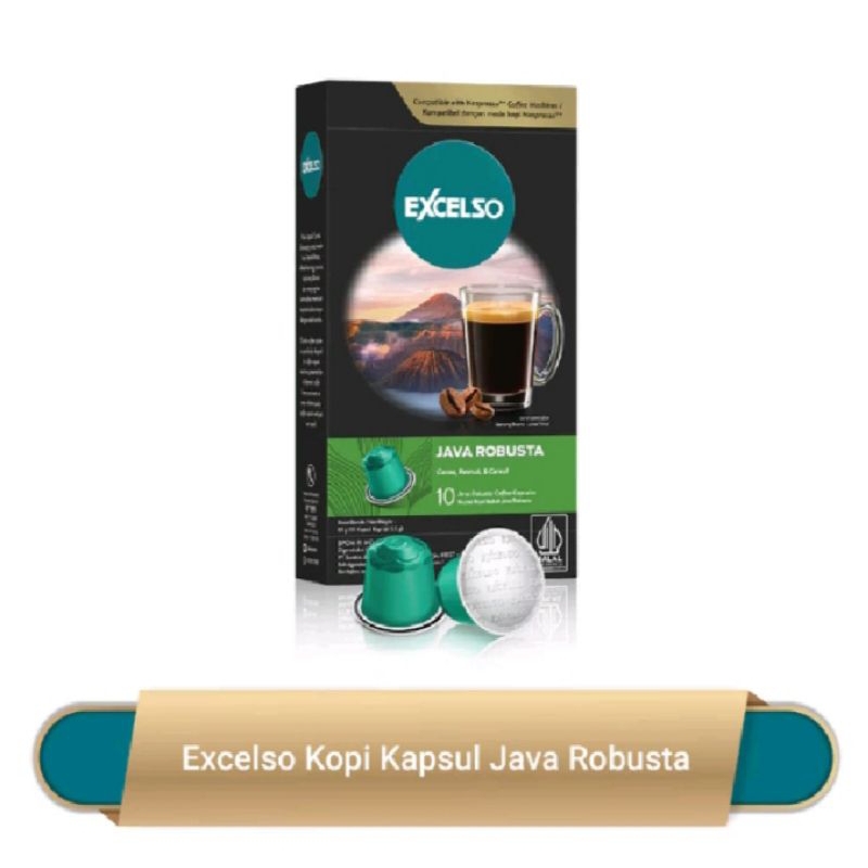 Excelso Java Robusta Capsule Coffee (Nespresso Compatible) | Shopee Singapore