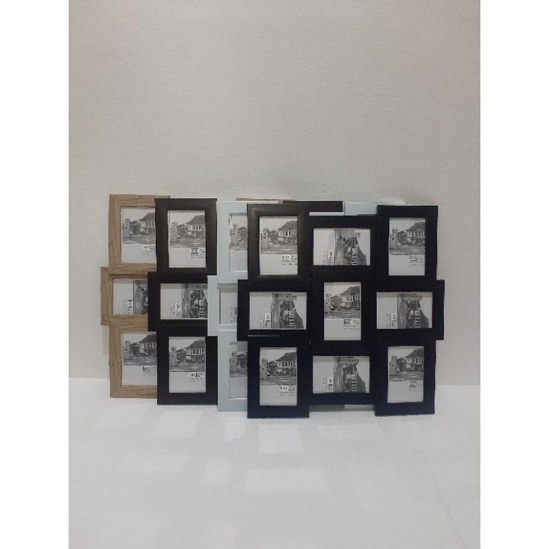 Frame frame uk: 4R (10×15) cm stacked 9 (free packing) | Shopee Singapore