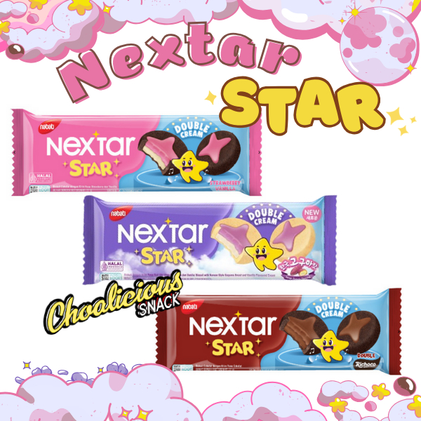 Ecer NEXTAR STAR Strawberry Vanilla/Richoco/Korean Goguma Flavor ...