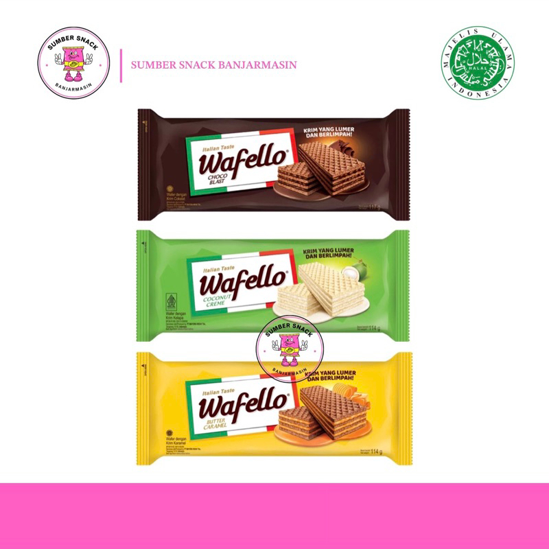 Wafflelo Wafer (43g) (3 Flavor Variants) | Shopee Singapore