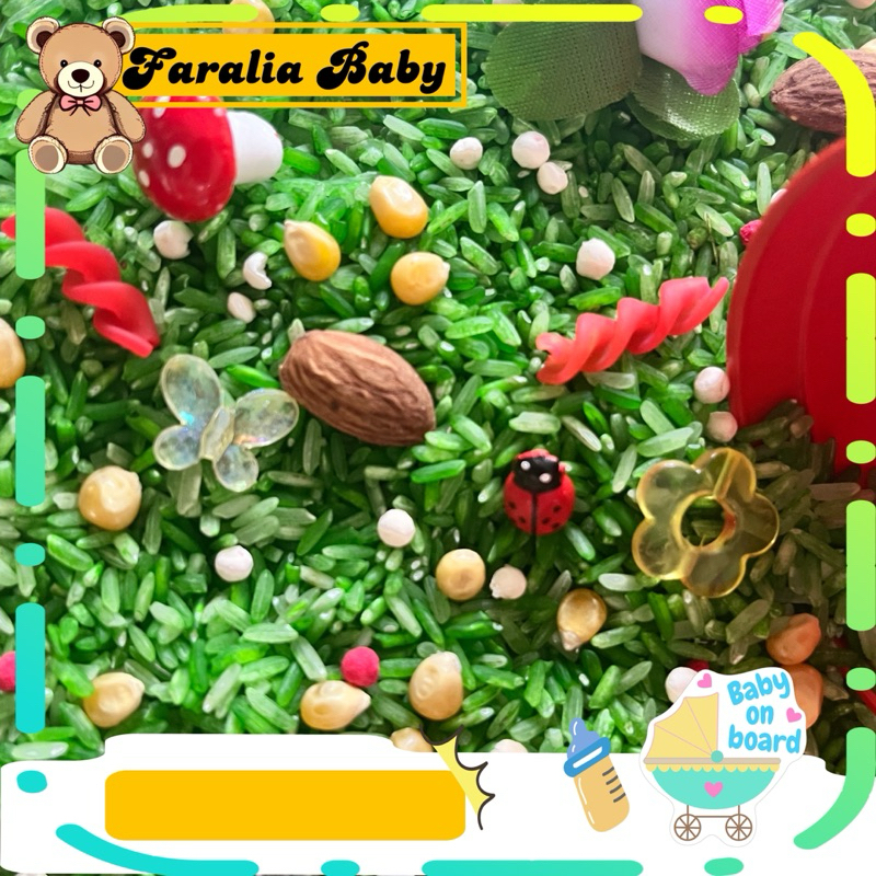 Sensory Bin Sensory Play Box Toy Garden Theme Ready to Play Ready to ...
