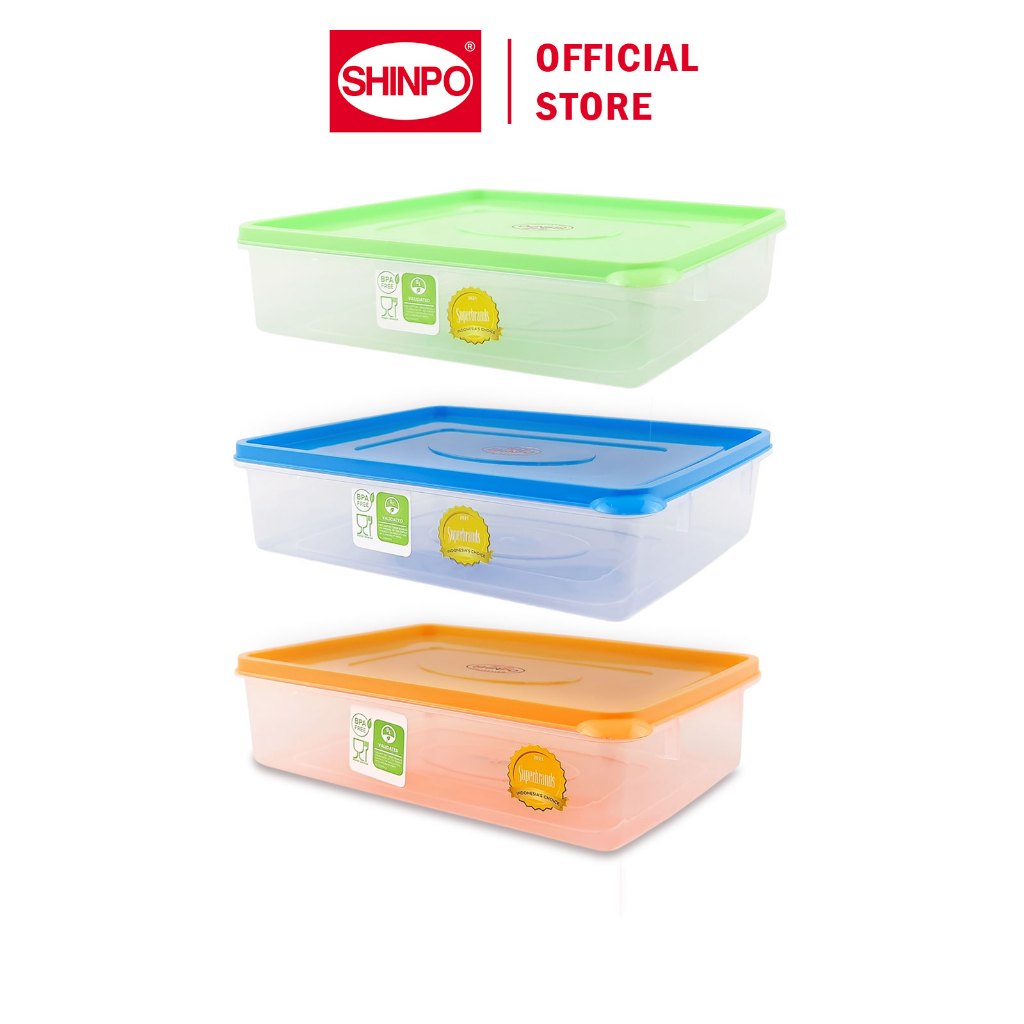 SHINPO Plastic Food Box / Container 2L Sorento Food Storage Chemical ...