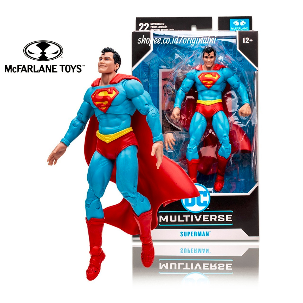 Mcfarlane Superman DC Classic Action Figure 7 inch | Shopee Singapore