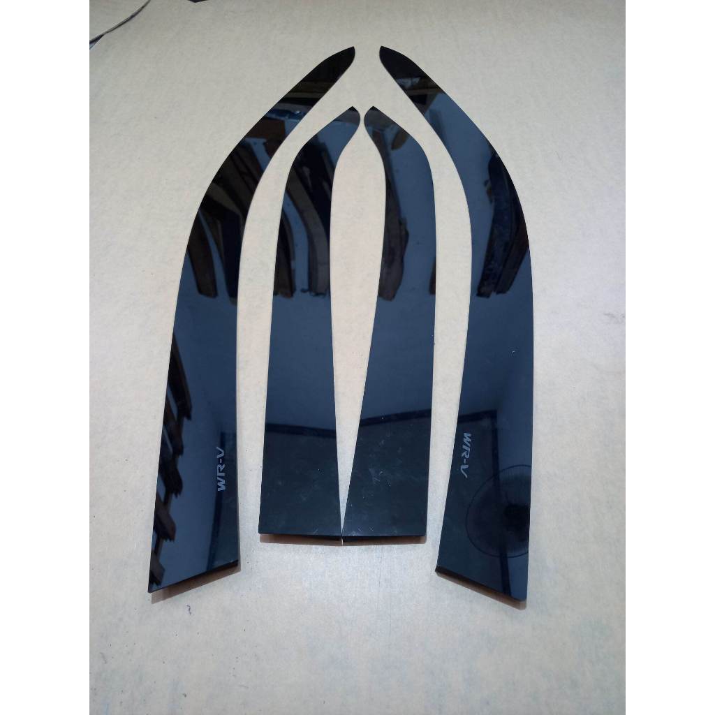 HONDA WRV CAR DOOR WATER GUTTERS 2022-2024 SLIM FLAT FLAT MODEL ...