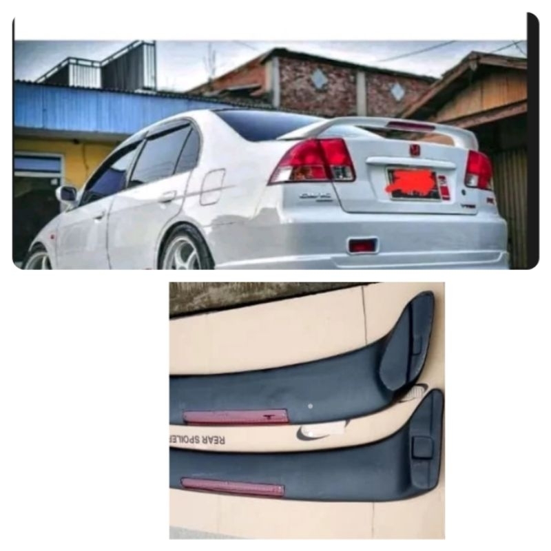 Spoiler Civic Ferio model VIRS Civic Ferio genio | Shopee Singapore