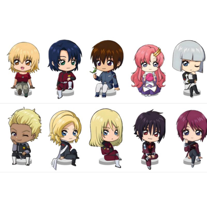 Gundam SEED ACRYLIC STANDS CHIBI / ACRYLIC STANDEE ANIME GUNDAM SEED ...