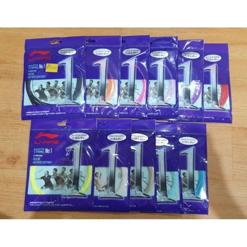 LINING Badminton Strings No. 1 OR LI NING NUMBER ONE (NOT REBOUND ...