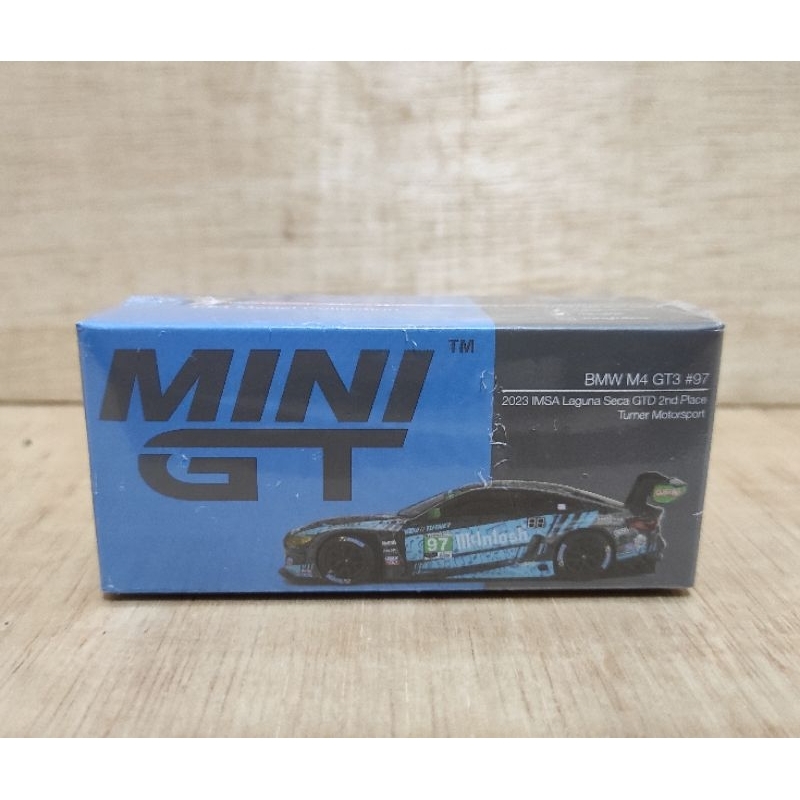 Mini GT No. 647 BMW M4 GT3 2023 IMSA Laguna Seca GTD 2nd Place Turner ...
