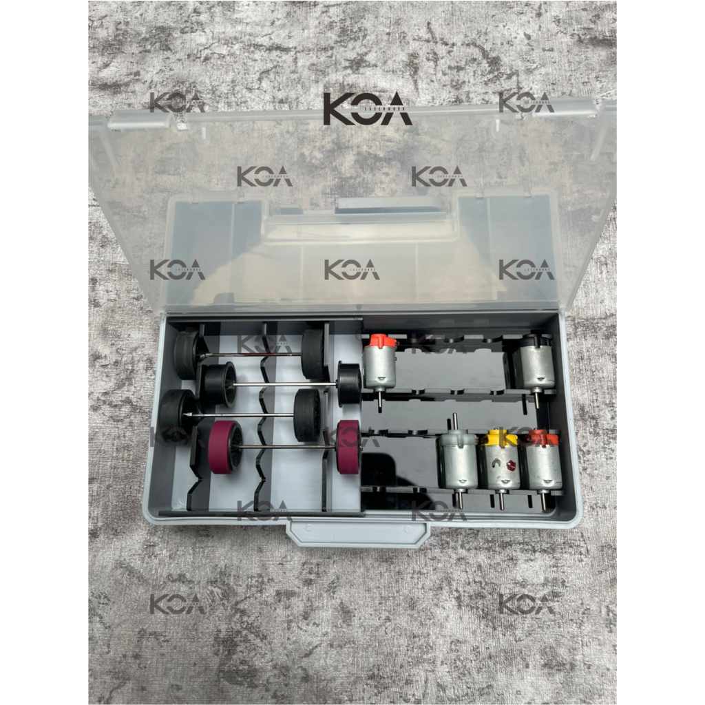 Tamiya Tire Bulkhead And Dynamo Box Portable Pitbox Pit Box 15424 ...