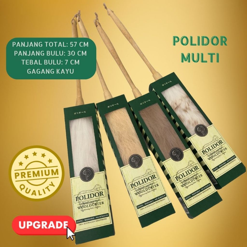 Polidor Wool Duster Multi, multi-use sheep feather Duster | Shopee ...