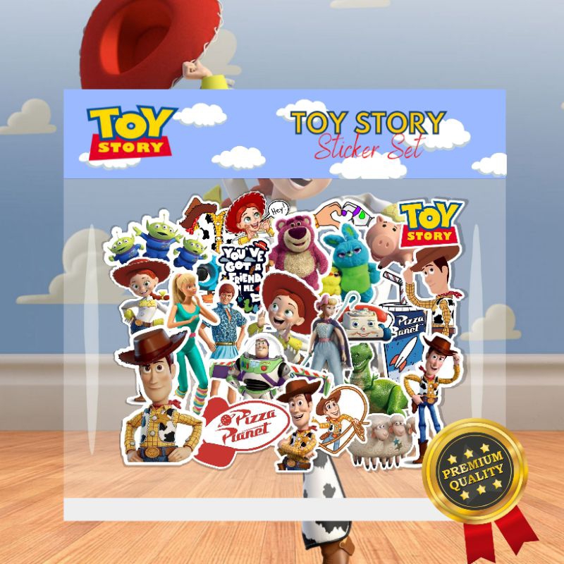 60pcs TOY STORY STICKER | Woody TOY STORY STICKER | Buzz LIGHTYEAR ...