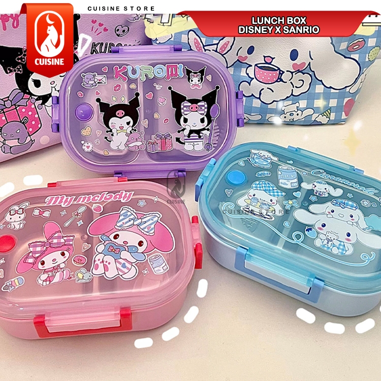 Sus 304 Stainless Lunch Box with Sanrio Disney Motif Spill-proof 1000 ...