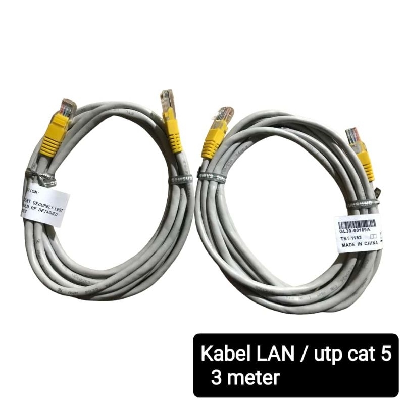 Utp cat 5 LAN cable (3M) | Shopee Singapore