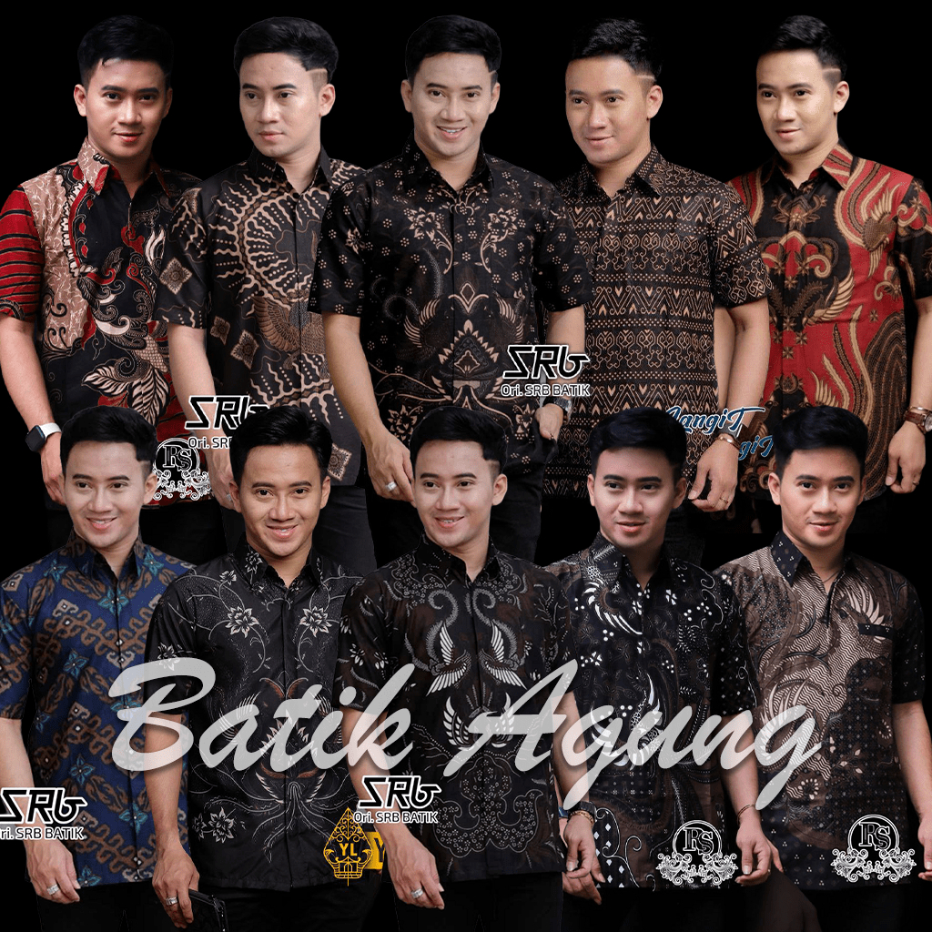 KEMEJA Cool Casual Men's Batik Shirts for Hangouts / Casual Batik ...