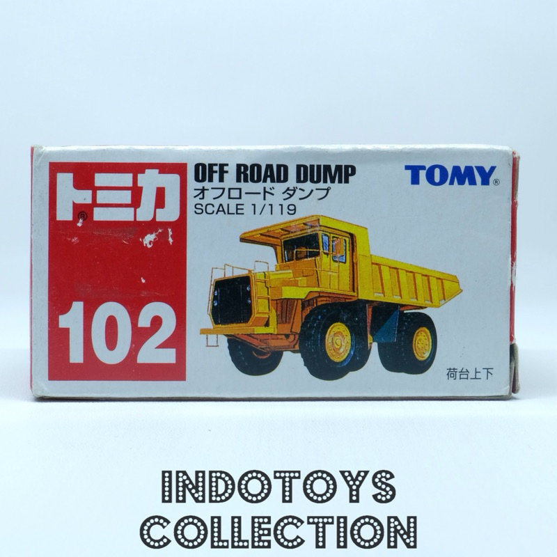 Tomica Tomy Blue 102 ~ Off Road Dump | Shopee Singapore