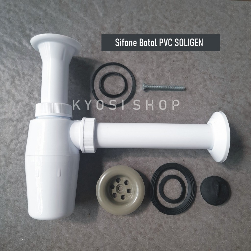 SOLIGEN PVC Plastic Sink Bottle Siphon / PVC Bottle Siphon / PVC Bottle ...
