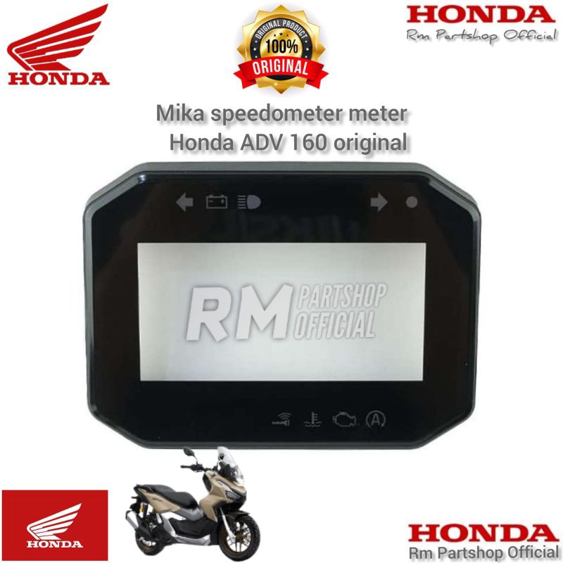 Mika speedo, Honda ADV 160 ABS Original Speedometer Top Cover ...