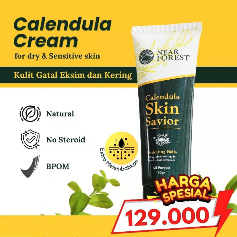 Nearforest Calendula Skin Savior Hydrating Balm Eczema & Sensitive Skin ...