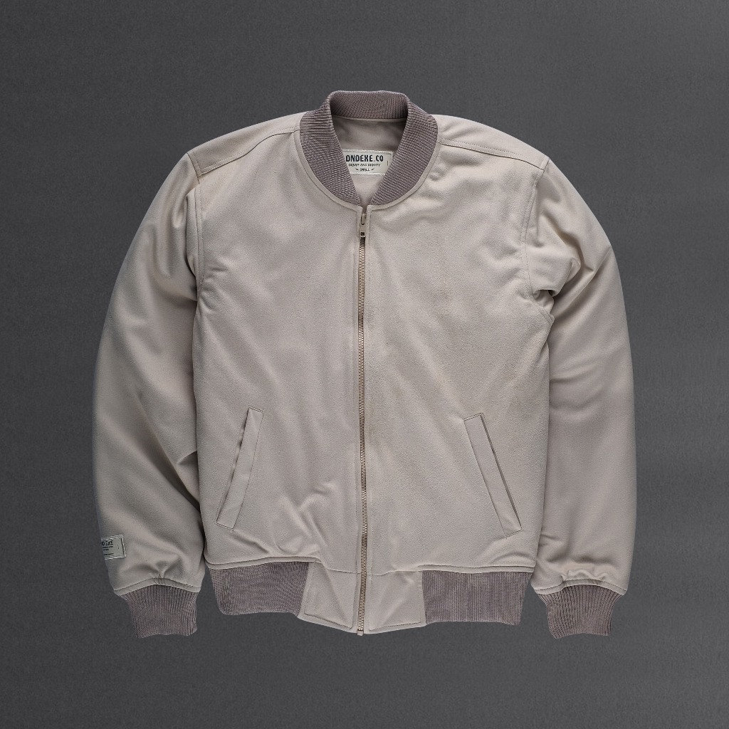 Dnd EXE Bomber Jacket Suede DND | Shopee Singapore