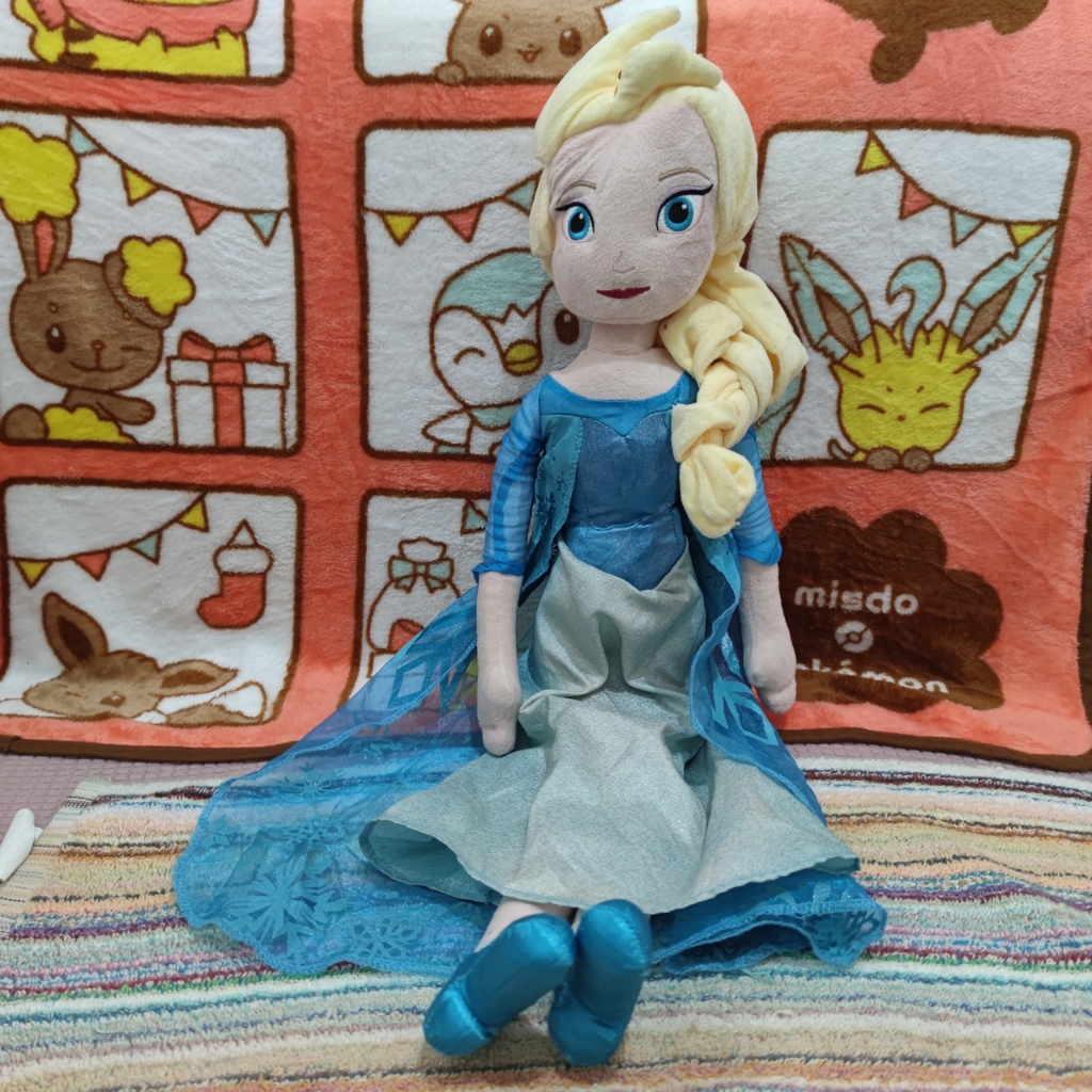 Elsa Frozen Doll jumbo Size, Ori Brand Disney | Shopee Singapore