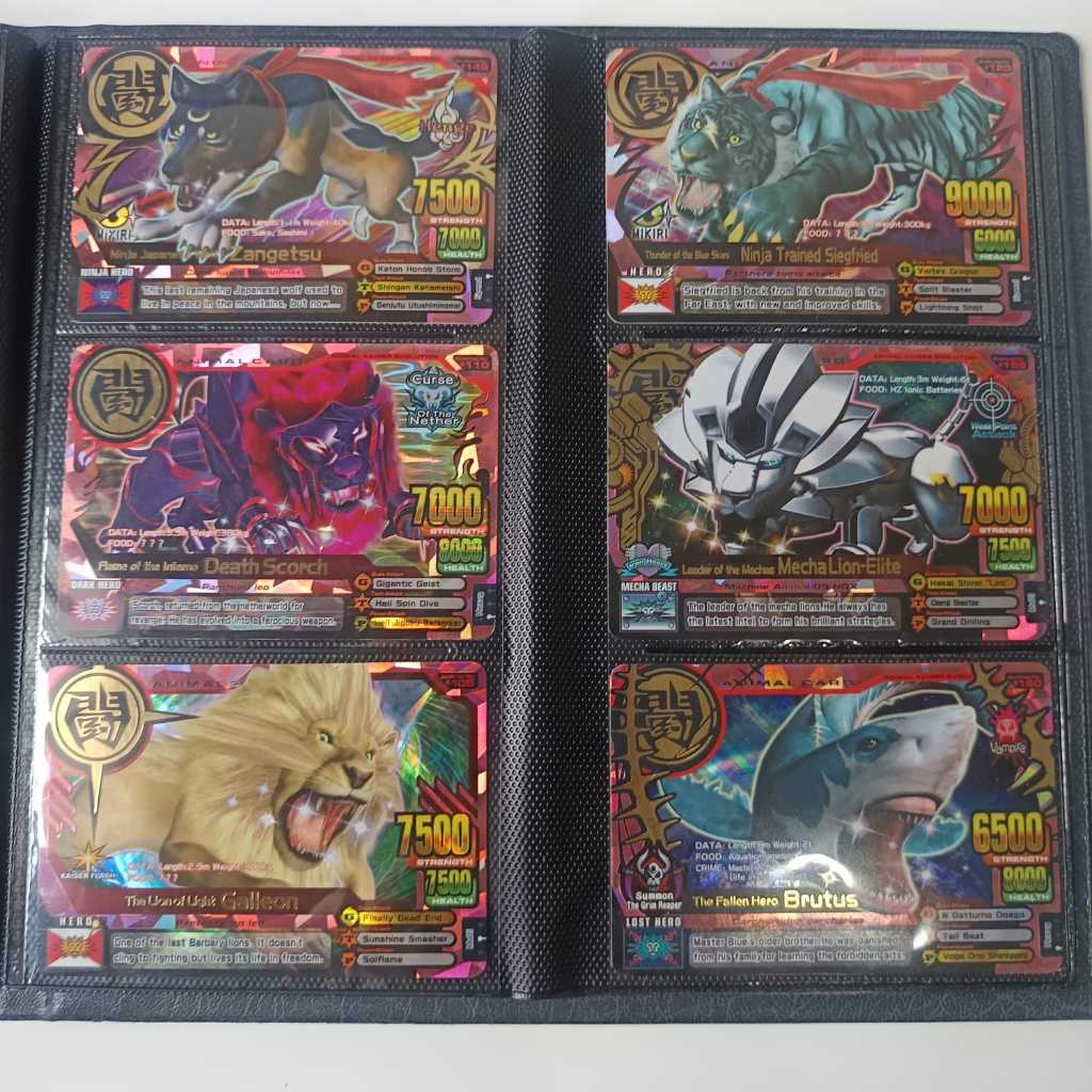 Super Rare Kaiser ULTRA Rare Animal Card Ver. Death Scorch ORI | Shopee ...