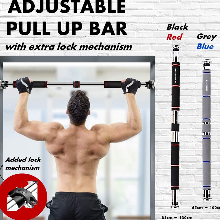 Flash Update Premium HealthFirst Pull Up Bar Pole Pull Up Chin Up Bar ...