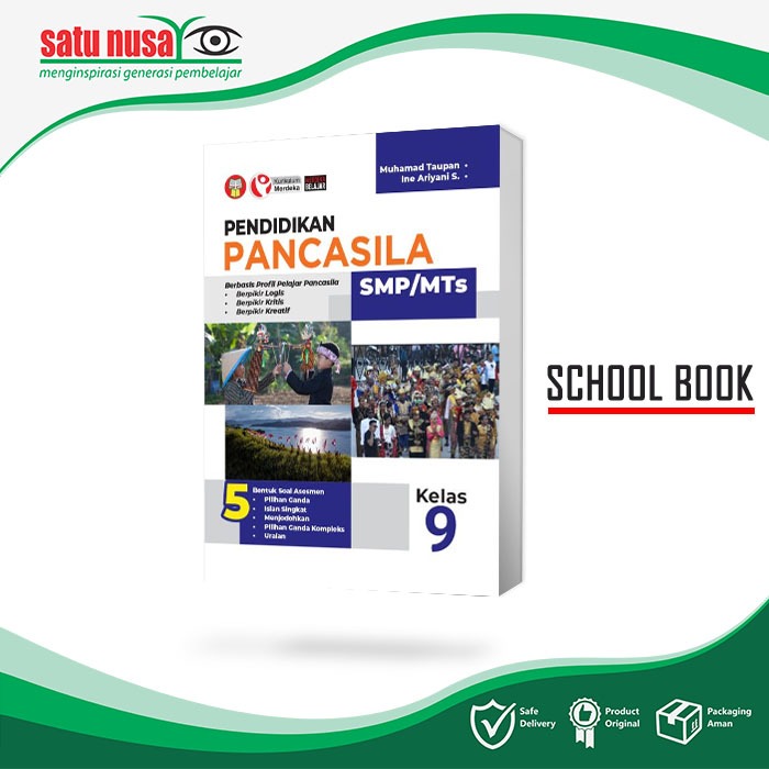 Pancasila Education Book For Junior High School/Mts 9th Grade - Merdeka ...