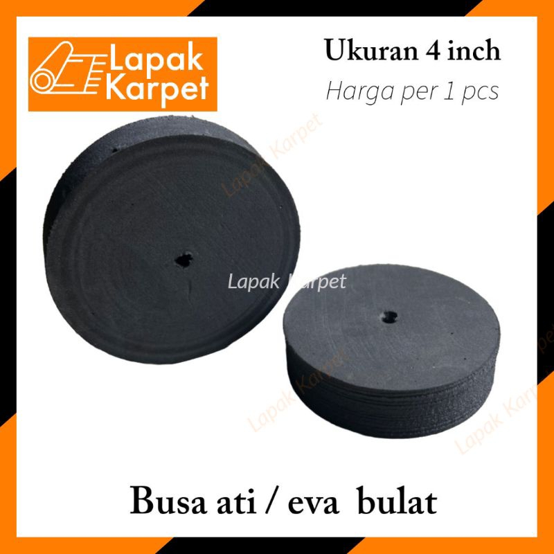 Ati Foam / Eva Foam / Round Ati Sponge 4 inch (10 cm circle diameter ...