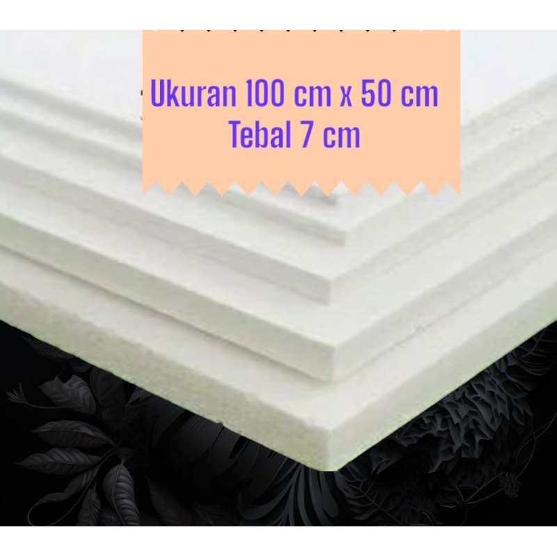 Styrofoam sheet 100 x 50 x 7cm Styrofoam cork sheet | Shopee Singapore