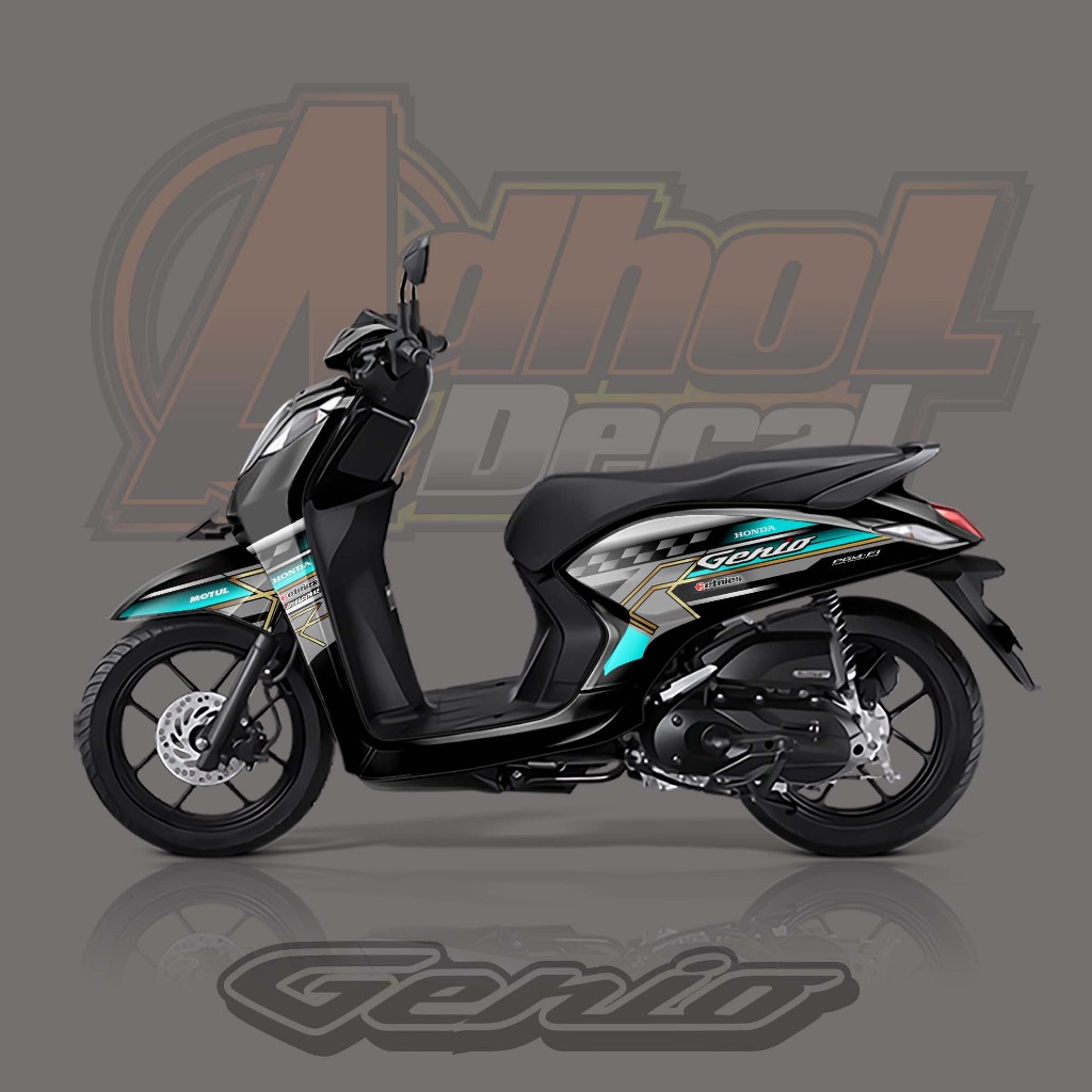 Striping STICKER LIST VARIATIONS HONDA GENIO SIMPLE DESIGN | Honda ...