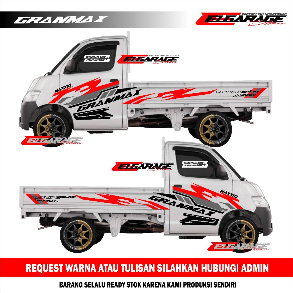 Granmax pickup car stickers racing pickup stickers cutting sticker ...