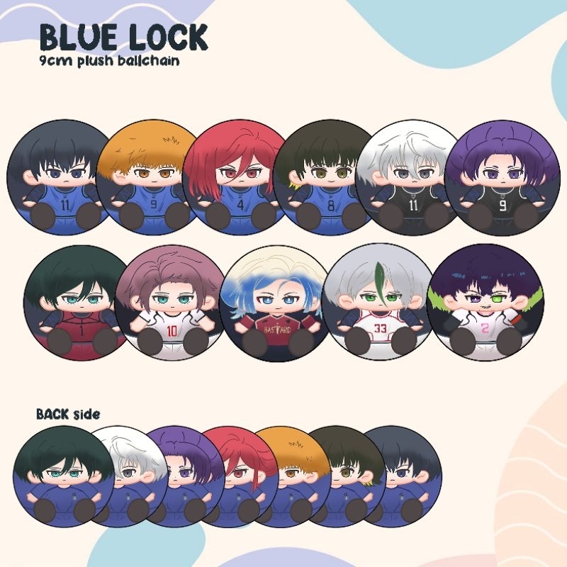 Plush Keychain - Blue Lock (NEW Eita & Aiku) | Shopee Singapore