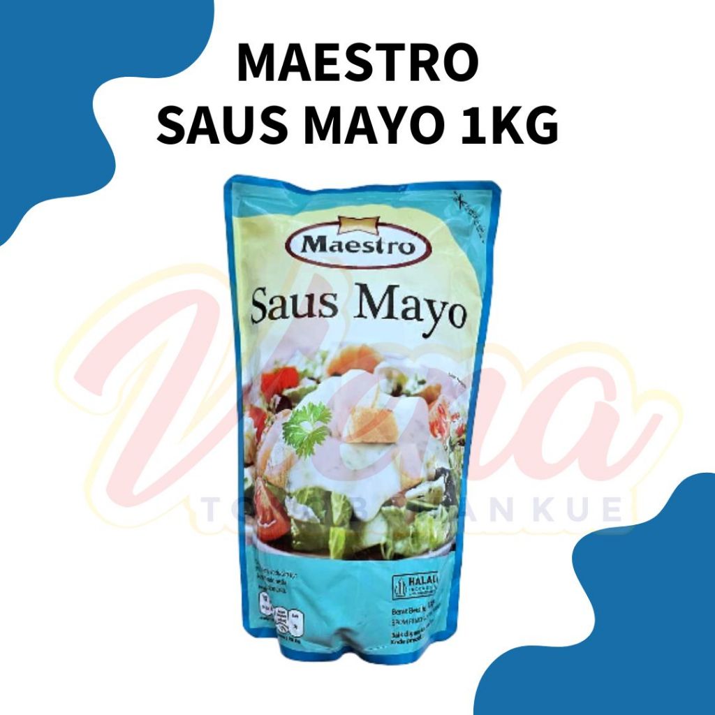 Maestro Mayo Sauce 1Kg / Mayonnaise Sauce / Mayo / Mayonnaise Sauce ...