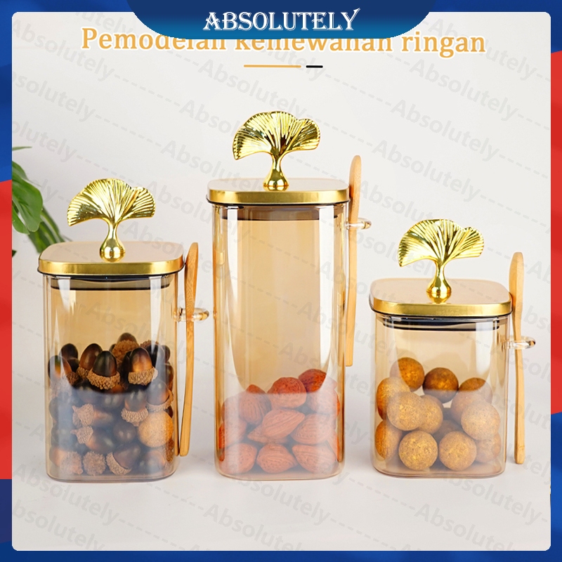 Glass Jar With Lid Storage Jar Sealed Tea Jar Food Grade Storage Jar ...
