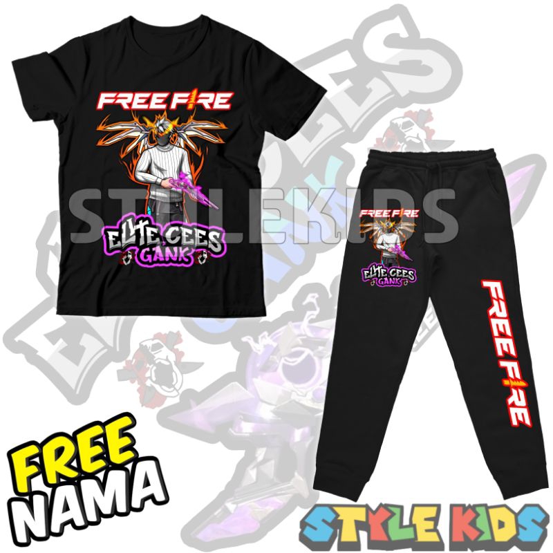 FREE NAME Children's Jogger T-shirt Set for Boys Girls Character Logo ...